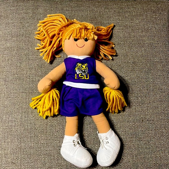 Toys | Vintage Lsu Cheerleader Doll | Poshmark
